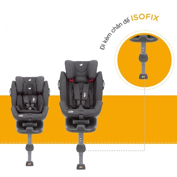 Ghế ngồi ô tô trẻ em Joie Stages ISOFIX Pavement